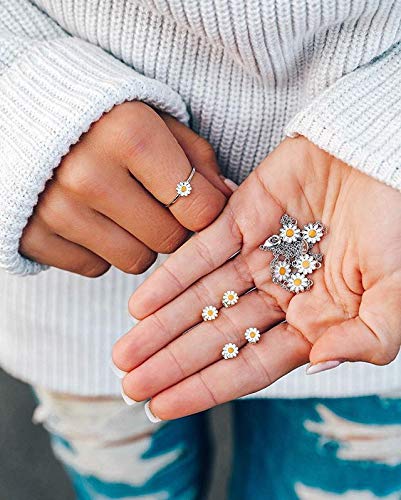 Pura Vida Silver Daisy Ring Size 5 - .925 Sterling Silver Ring