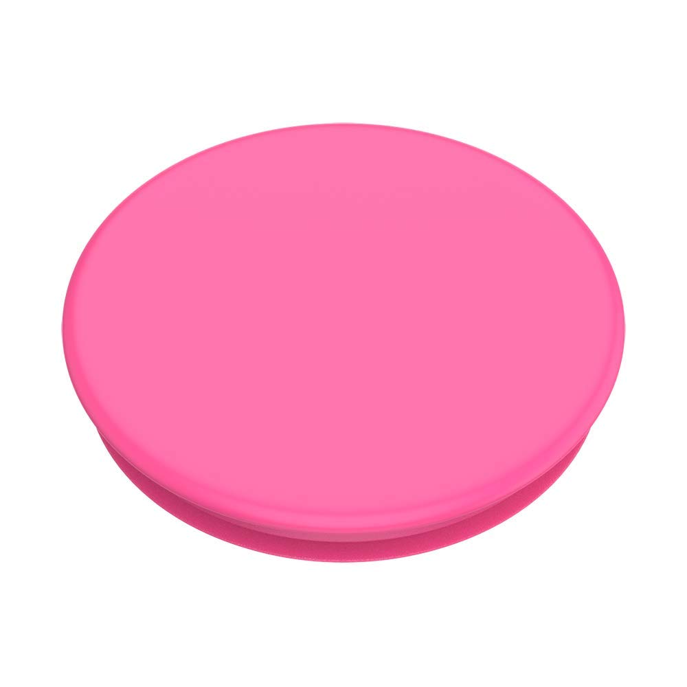 PopSockets: Phone Grip with Expanding Kickstand, Pop Socket for Phone - Neon Pink