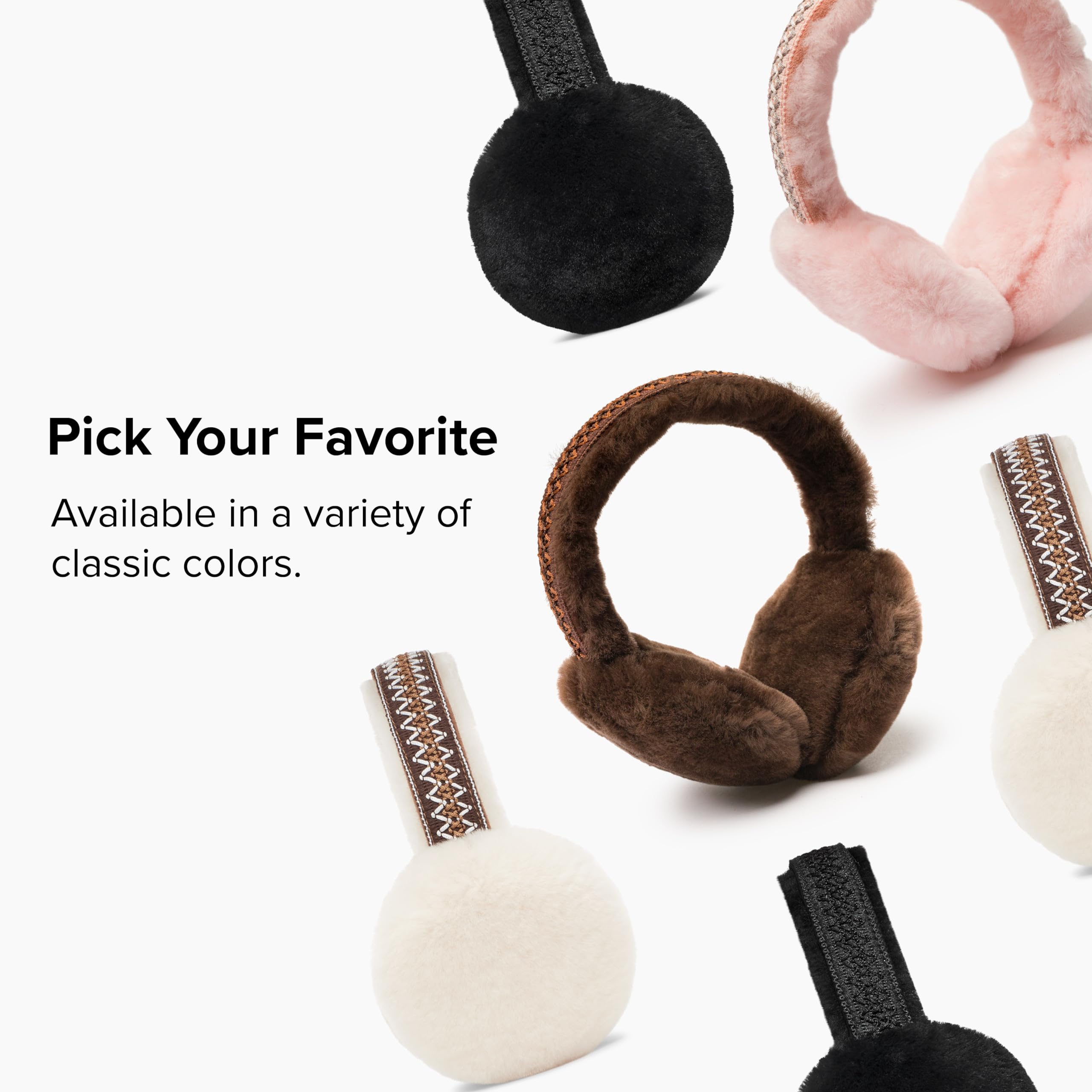 UGG174 Womens Tasman Sheepskin Earmuff