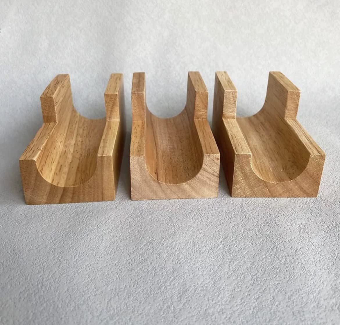 Sushi Taco Holder Wood, Wood Taco Holders, Wood Temaki Holder, Sushi Handroll Holder, Wood Sushi Taco Display,