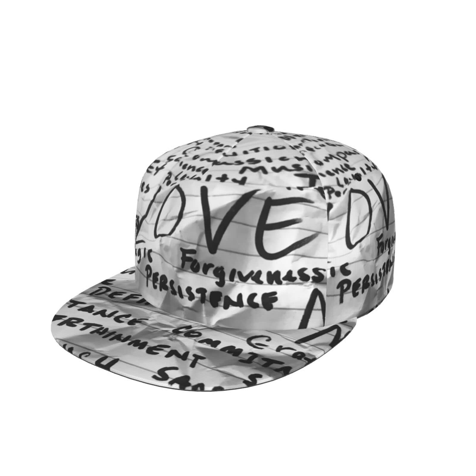 So soyeabo Flat Bill Adjustable Snapback Hat Cool Hip Hop Baseball Caps for Men and Women