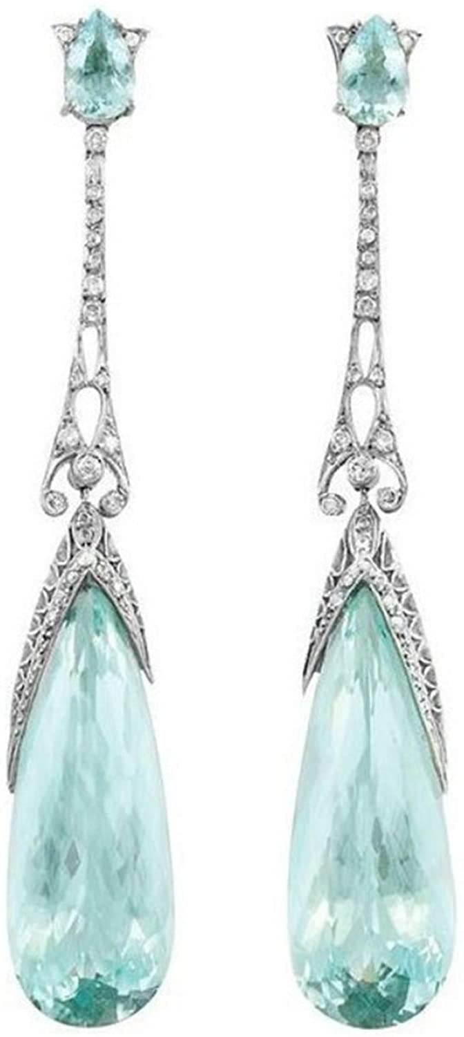 U-M Earrings Temperament Dangle Chandelier Earrings Drop Earrings for Women Deft Processed