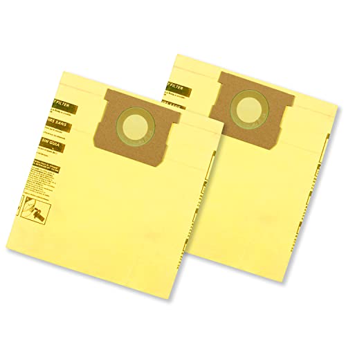 Shop-Vac 9067300 Genuine 15-22 Gallon High-Efficiency Disposable Collection Filter Bag, (2 Pack)