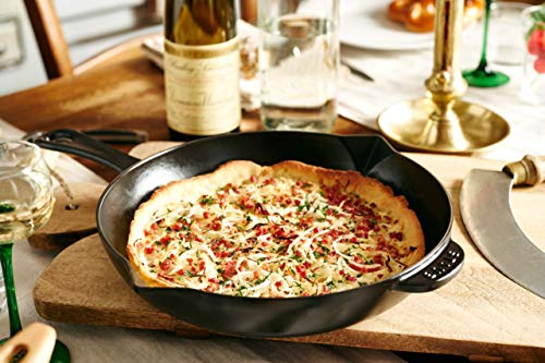 Staub Cast Iron 10-inch Fry Pan - Matte Black, Made in France