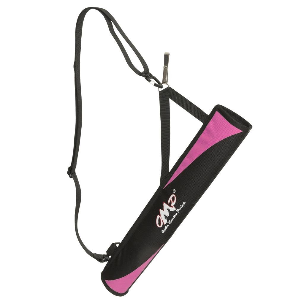 October Mountain Products No-Spill Hip & Back Tube Quiver (RH/LH - Pink)