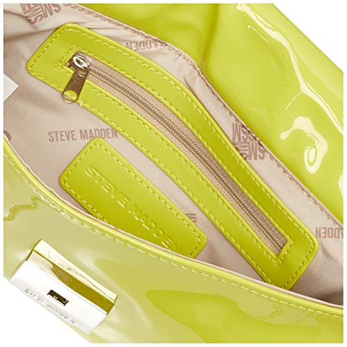 Steve Madden womens Steve Madden SUBLIME Clutch, Citron, One Size US