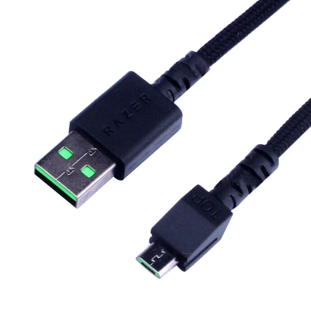 Suyitai Replacement for Razer Mamba Micro USB-A to Micro-USB Cable Braided for Mamba Mouse