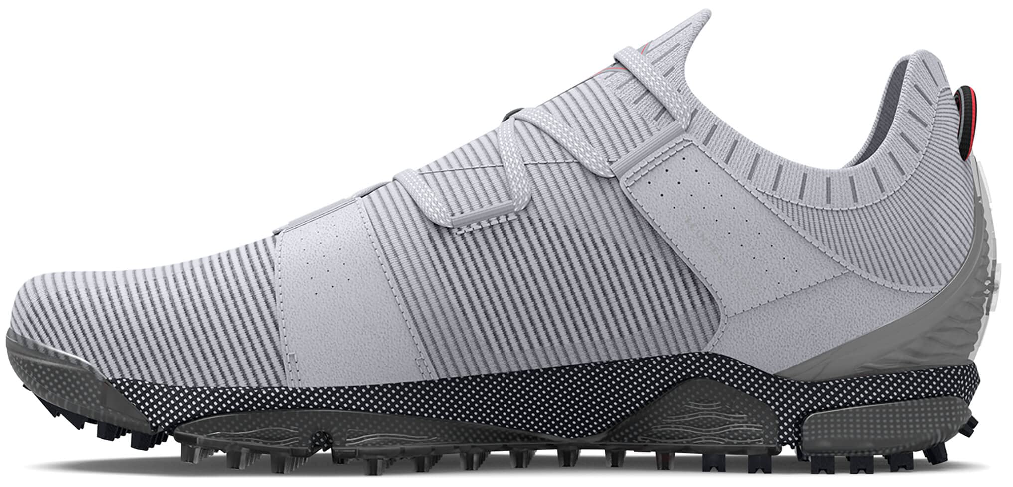 Under Armour Men's UA HOVR Tour Spikeless Golf Shoes - 3025069-101 - Mod Gray/Mod Gray/Black - 9