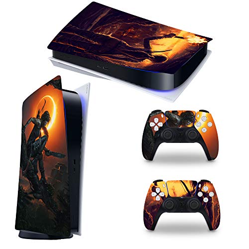 Stolen Tomb - PS5 Digital Edition Skin Console - PS5 Digital Edition Controller Skin Cover Vinyl Decal Protective