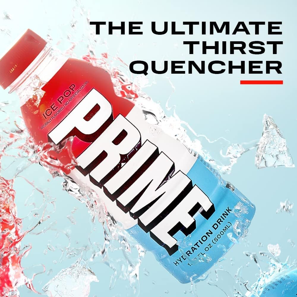 Peaceful Squirrel Prime Hydration drink Variety pack of 8 Flavors, Electrolyte Enhanced, Zero added sugar, BCAAs + B Vitamins, Antioxidants + Electrolytes, Caffeine-Free β 16.9 fl ounce