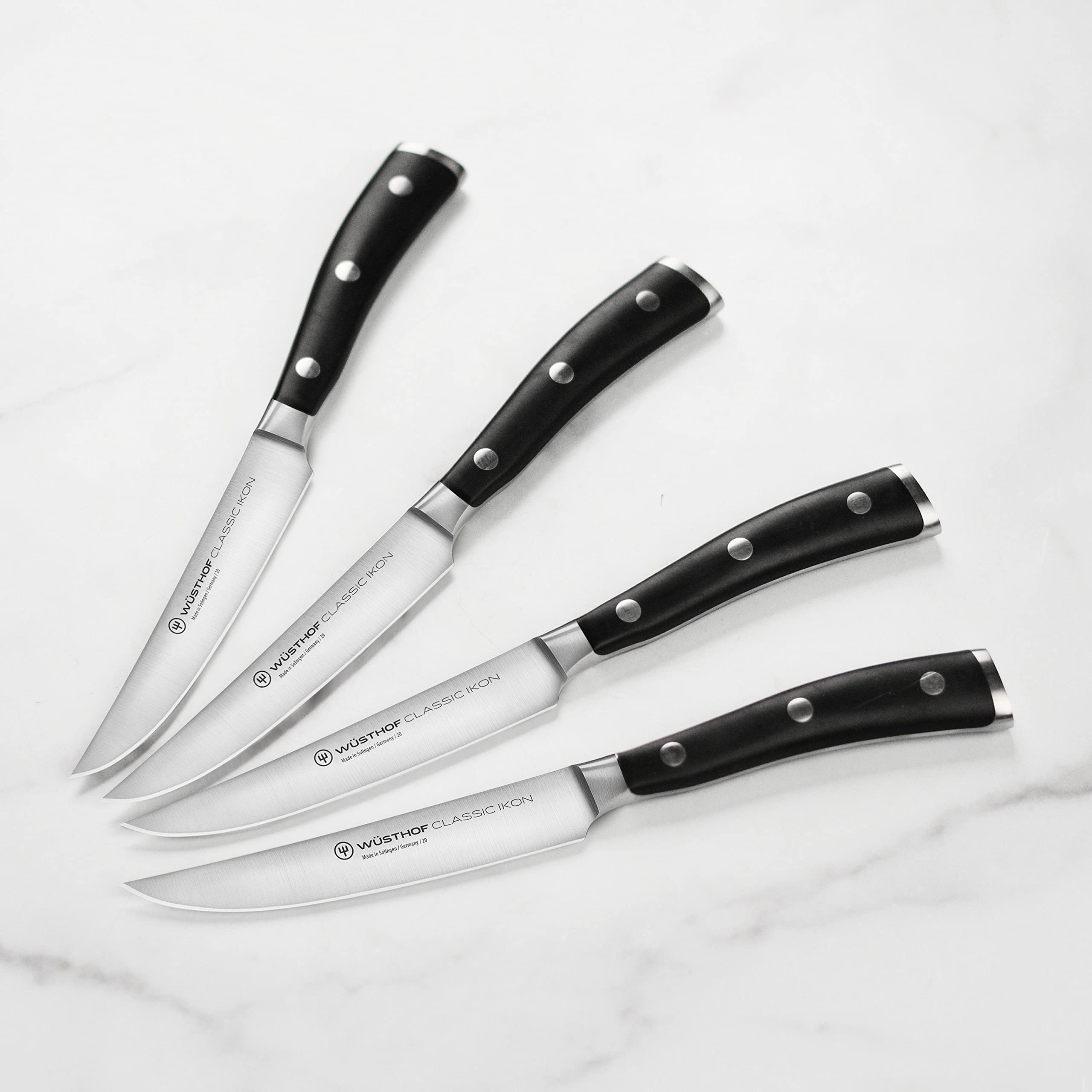 Wusthof Classic Ikon 16 Piece Knife Set with Acacia Block