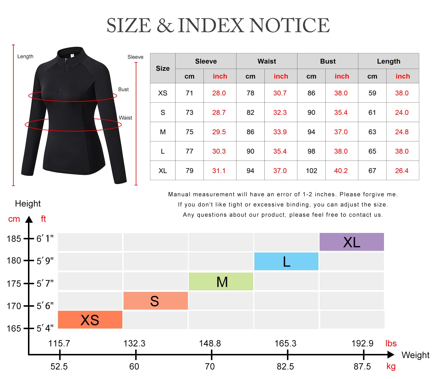 Quarter Zip Pullover Women SPF Shirts Long Sleeve Workout Tops Athletic Yoga Dry Fit Summer Jacket with Thumb Hole