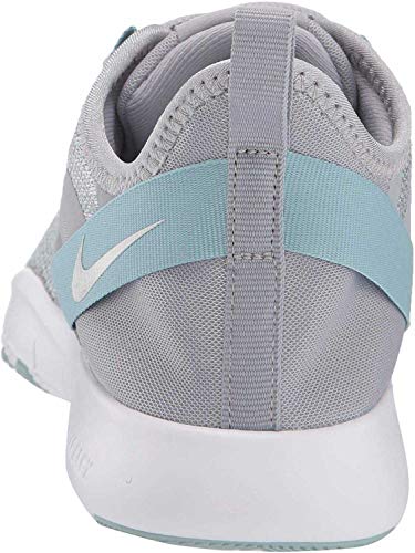 Nike Women's Flex Trainer 9 Cross, Wolf Grey/Pure Platinum-Ocean Cube-White, 7 Regular US