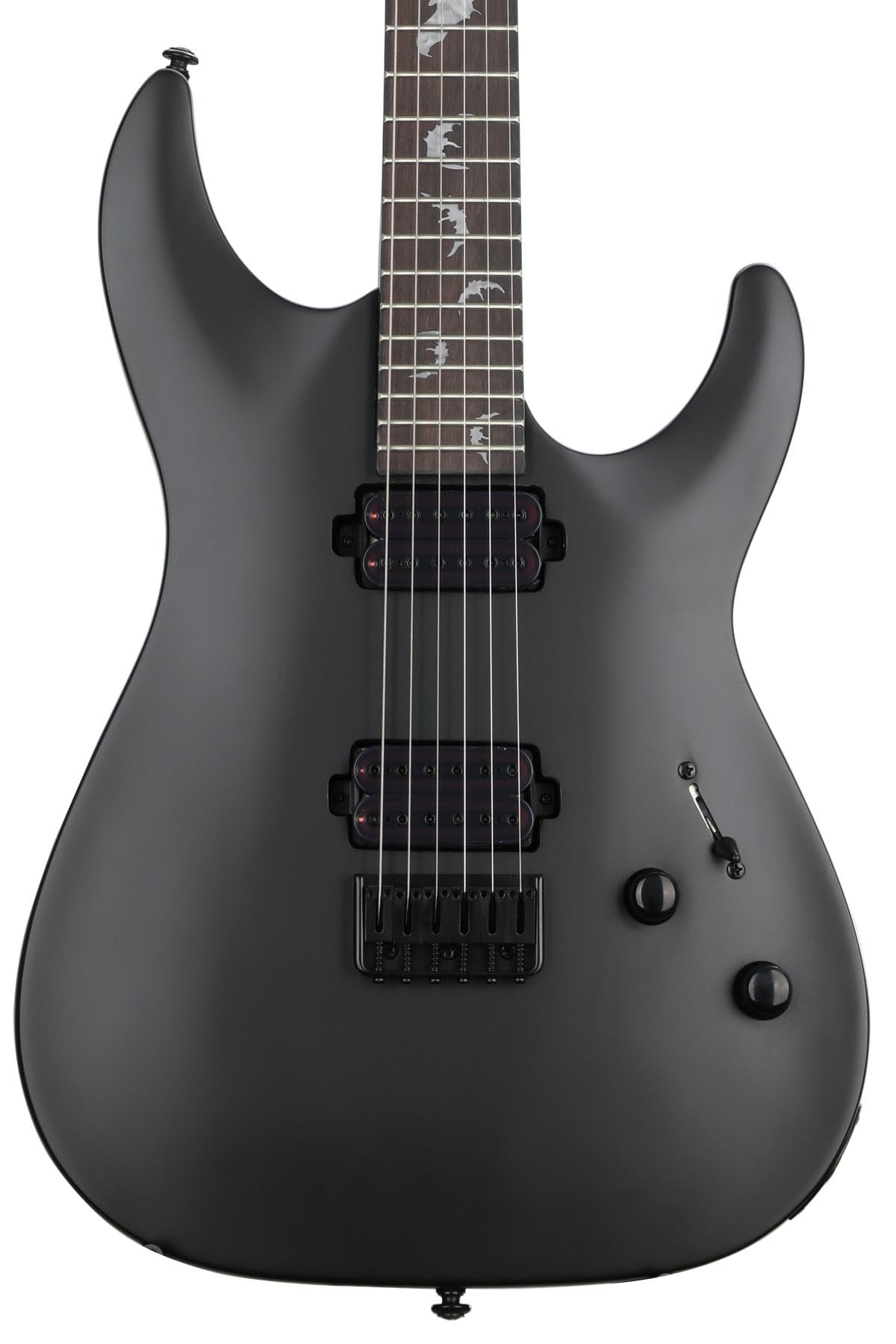 Schecter Damien-6 SBK Electric Guitar - Satin Black