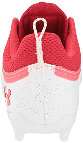 Under Armour Womens Glory Mc Lacrosse Shoe, White (101 Red, 7.5 US