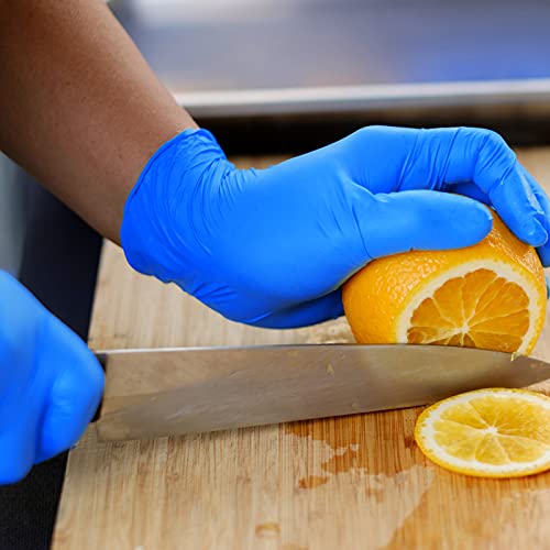 PEIPU Nitrile Gloves Disposable Gloves(Small, 100-Pack),Powder Free, Cleaning Service Gloves, Latex Free