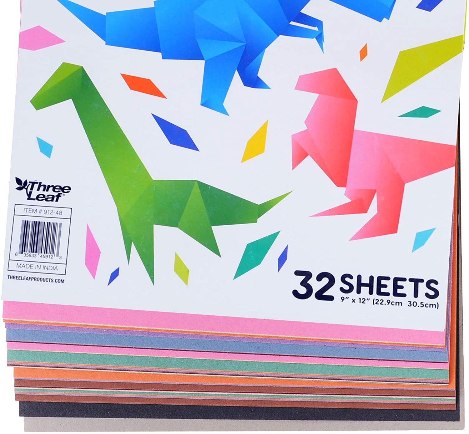 Northland Wholesale Construction Paper Books, 9x12-Inch, 8 Colors, 32-Sheets per Book from (4-Pack)