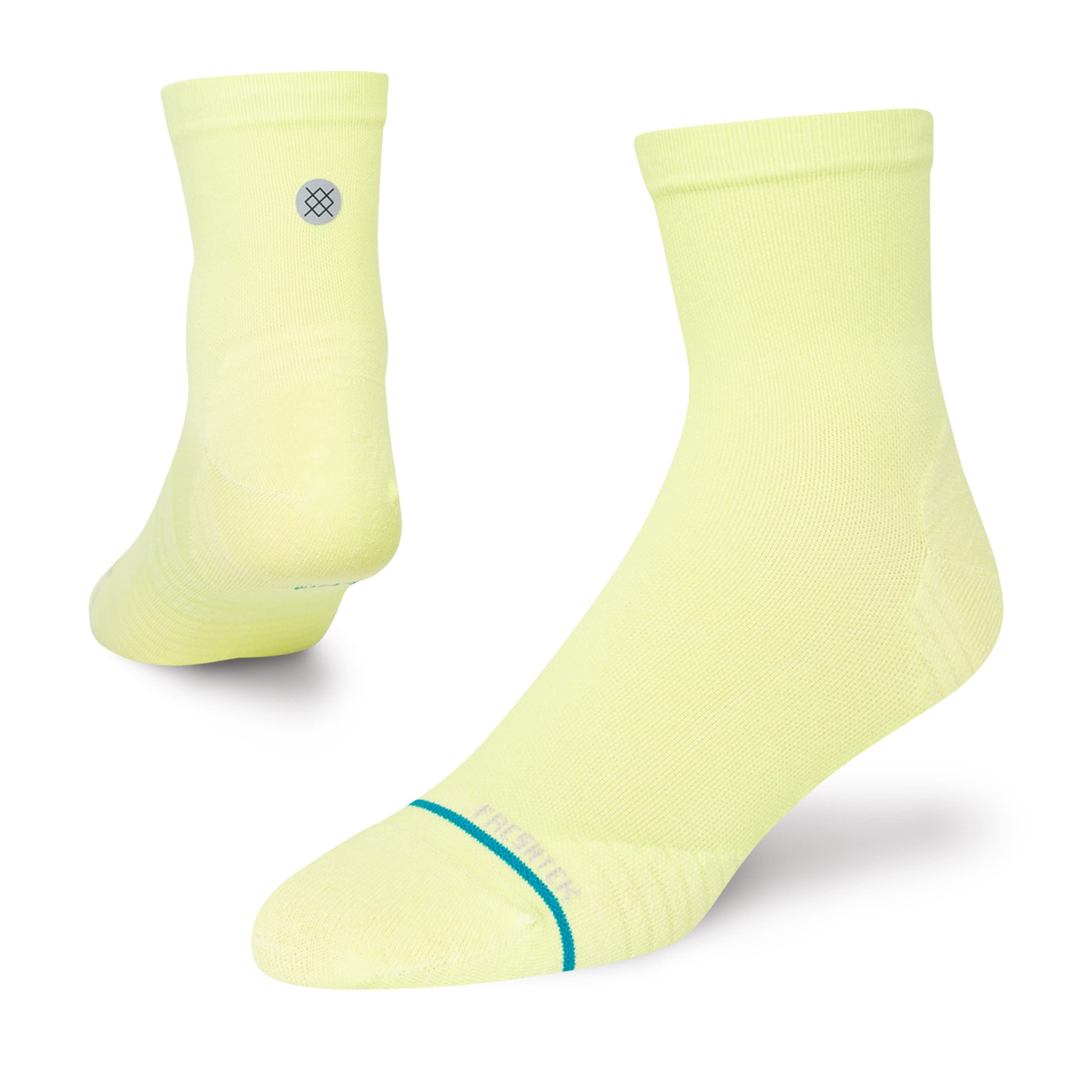 Stance Nocturnal Quarter Ultralight Run Sock Mint MD (US Men's Shoe 6-8.5, Women's Shoe 8-10.5)
