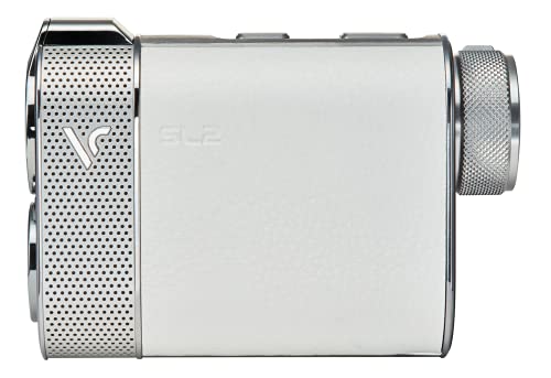 Voice Caddie SL2 Golf GPS Laser Rangefinder | Distance Measuring Flag Pole Locking Vibration | Slope Mode Tournament Switch | Continuous Scan | 6X Magnification | 1,000 Yards | USB Rechargeable