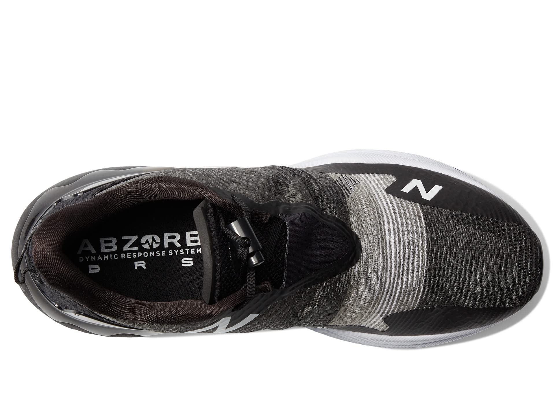 New Balance Men's FuelCell Rebel TR V1 Running Shoe, Black/White, 8.5 Wide