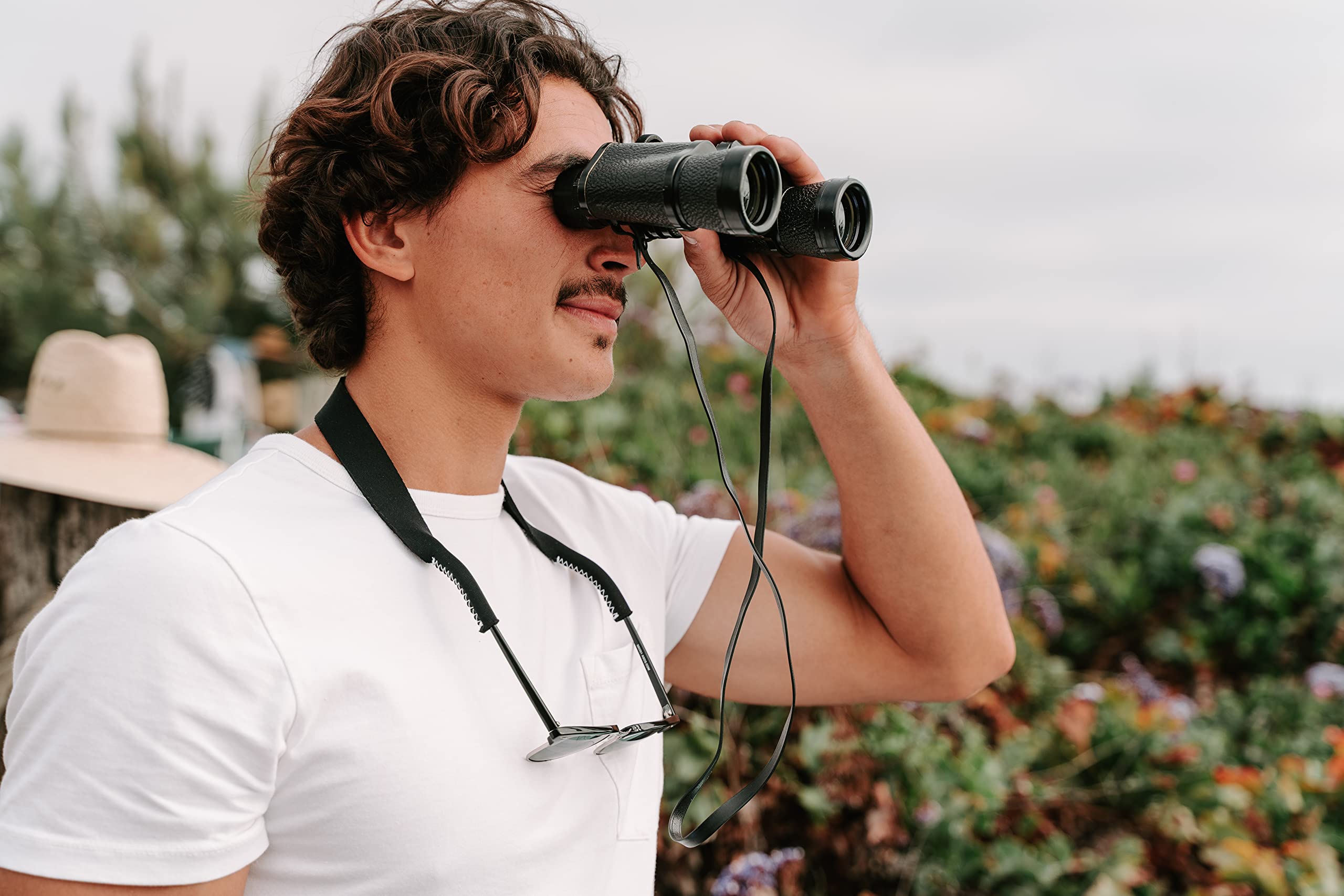Ukes Premium Sunglass Strap - Durable & Soft Glasses Strap Designed with Floating Neoprene Material - Secure fit for Your Glasses and Eyewear. (The Midnights)