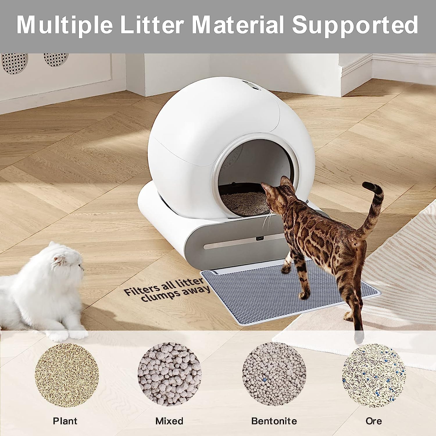 Modern SELF Cleaning Litter Box