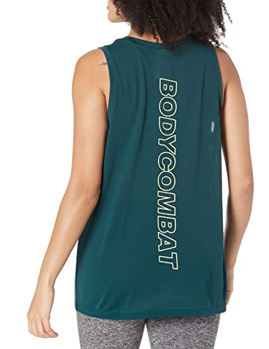 Reebok Les Mills Graphic Tank Top, Forest Green, L