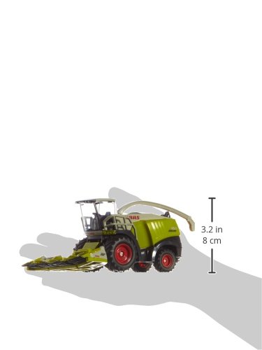 SIKU 1993, Claas Forage Harvester, 1:50, Metal/Plastic, Green, Folding and Removable Harvester