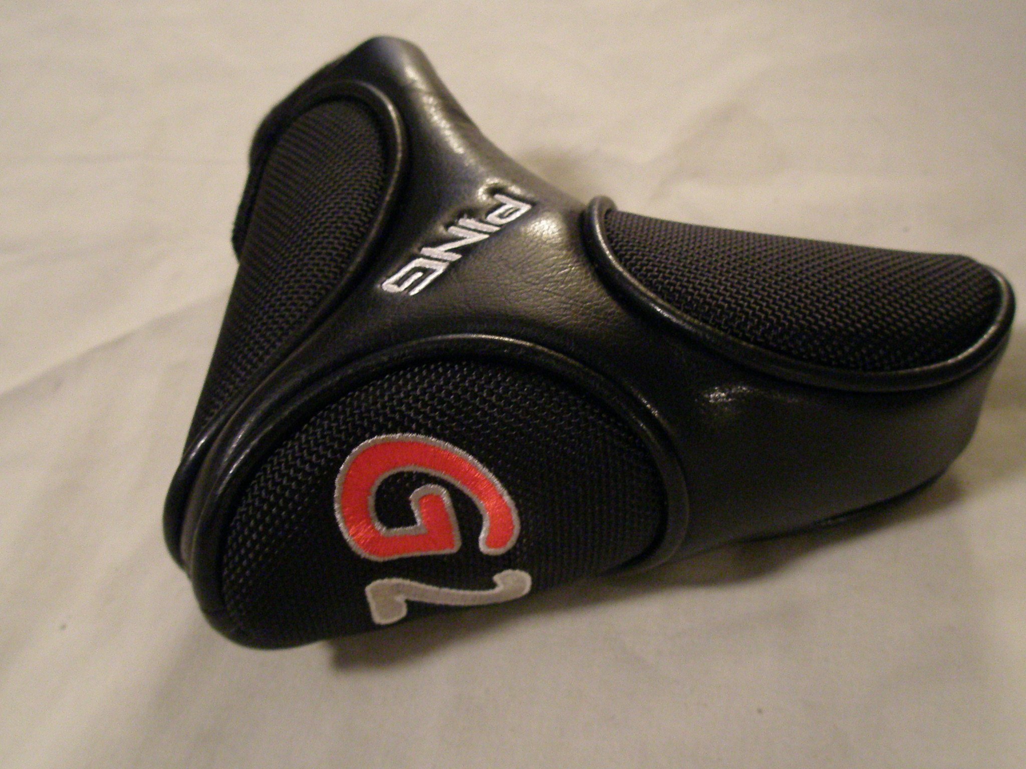 Ping G2 Blade Putter Headcover (Black/Red) Golf Club Cover G-2