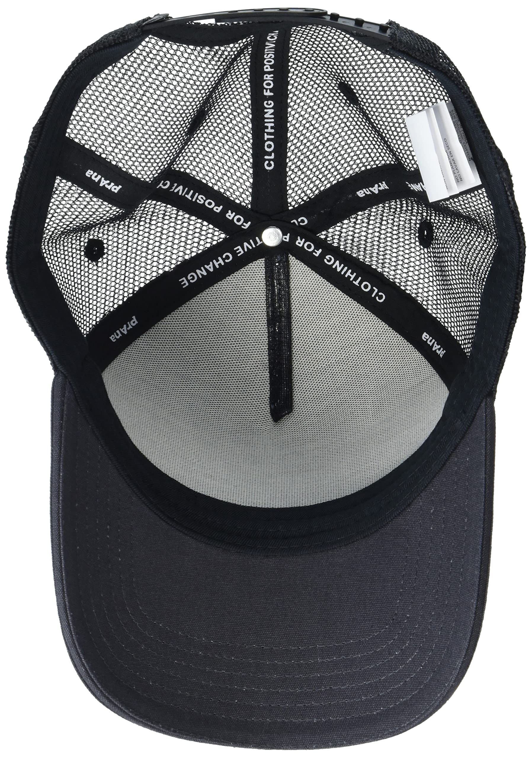 prAna Women's La Viva Trucker, Charcoal Mountain, One Size
