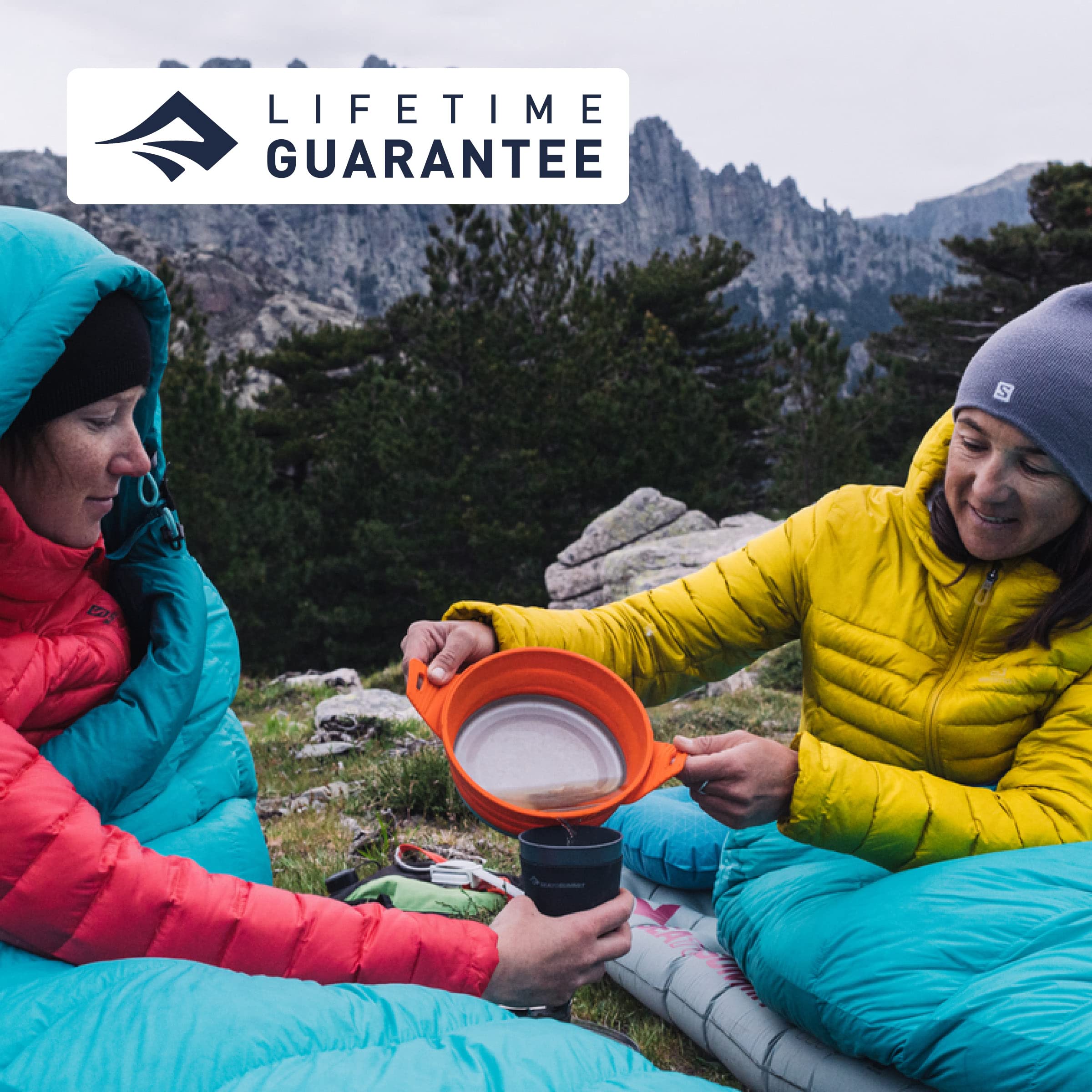 Sea to Summit X-Pot Collapsible Camping Cook Pot, 4.0 Liter - Navy