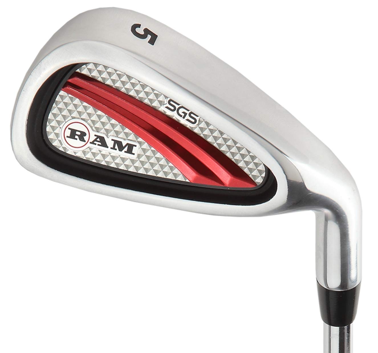 Ram Golf SGS Mens Golf Clubs Starter Set with Stand Bag - Steel Shafts