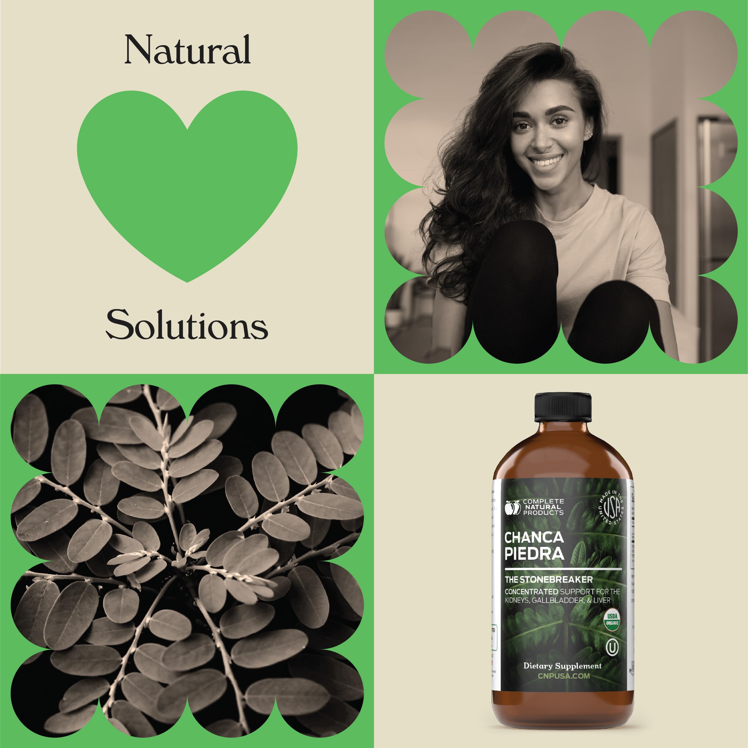 Organic Chanca Piedra Concentrate & Extract 16oz - Phyllanthus Niruri - Natural Liquid Stone Breaker & Crusher Tincture