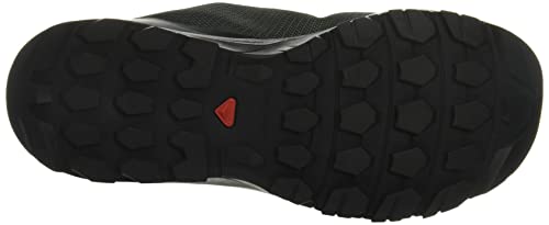 Salomon VAYA Gore-TEX Hiking Shoes for Women, Black/Balsam Green/Black, 6