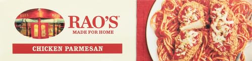 Rao's Made for Home Chicken Parmesan, Frozen Meals, 8.5 oz, Premium Quality Italian Tomatoes, Chicken, and Parmesan
