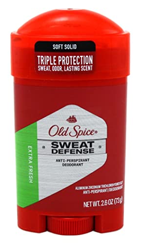 Old Spice Anti-Perspirant 2.6 Ounce Extra Fresh Soft Solid (76ml) 2 Pack