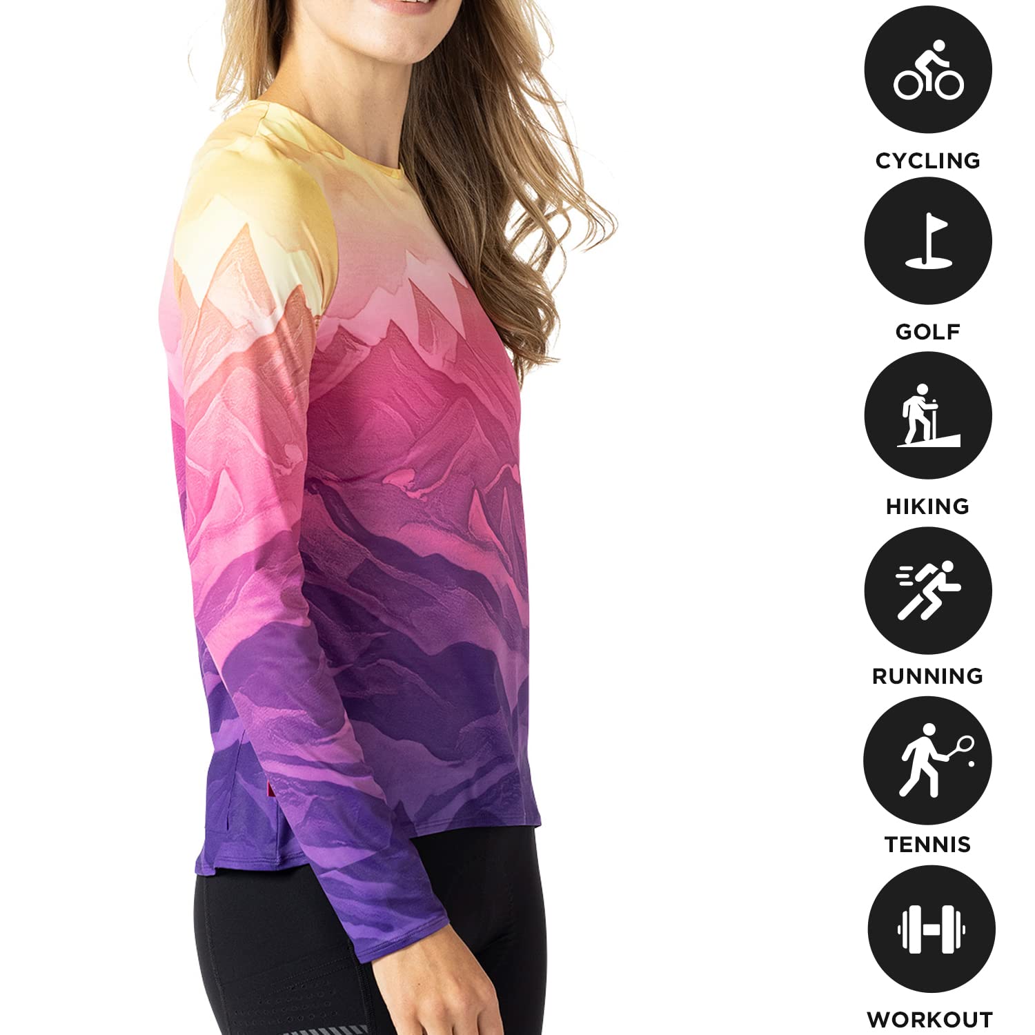 Terry Bicycles Soleil Long-Sleeve Top - Women's Passo Rosa, Xs