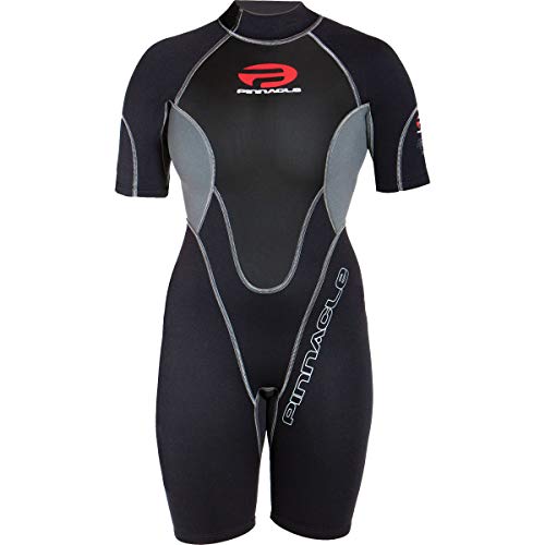 Pinnacle Women'S Spirit 3Mm Shorty 8 (Medium, Black)