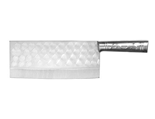 SUENOS Meat Cleaver 8.5 Inch Cleaver Knife, Stainless Steel Chinese Butcher Knife, Vegetable Knife For Home Kitchen And Restaurant
