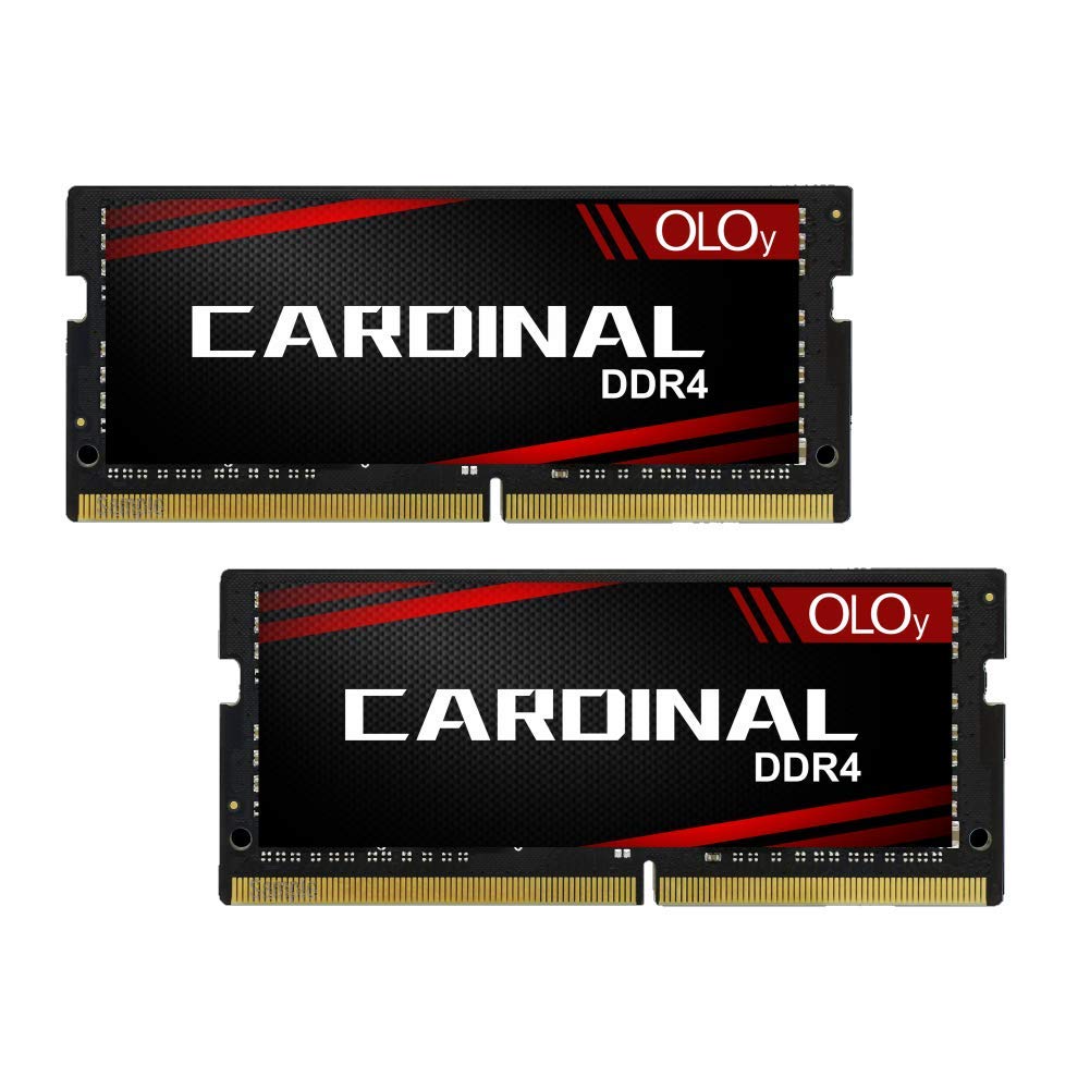 OLOy DDR4 RAM 32GB (2x16GB) 2666 MHz CL19 1.2V 260-Pin Laptop SODIMM for Intel (MD4S162619IZDC)
