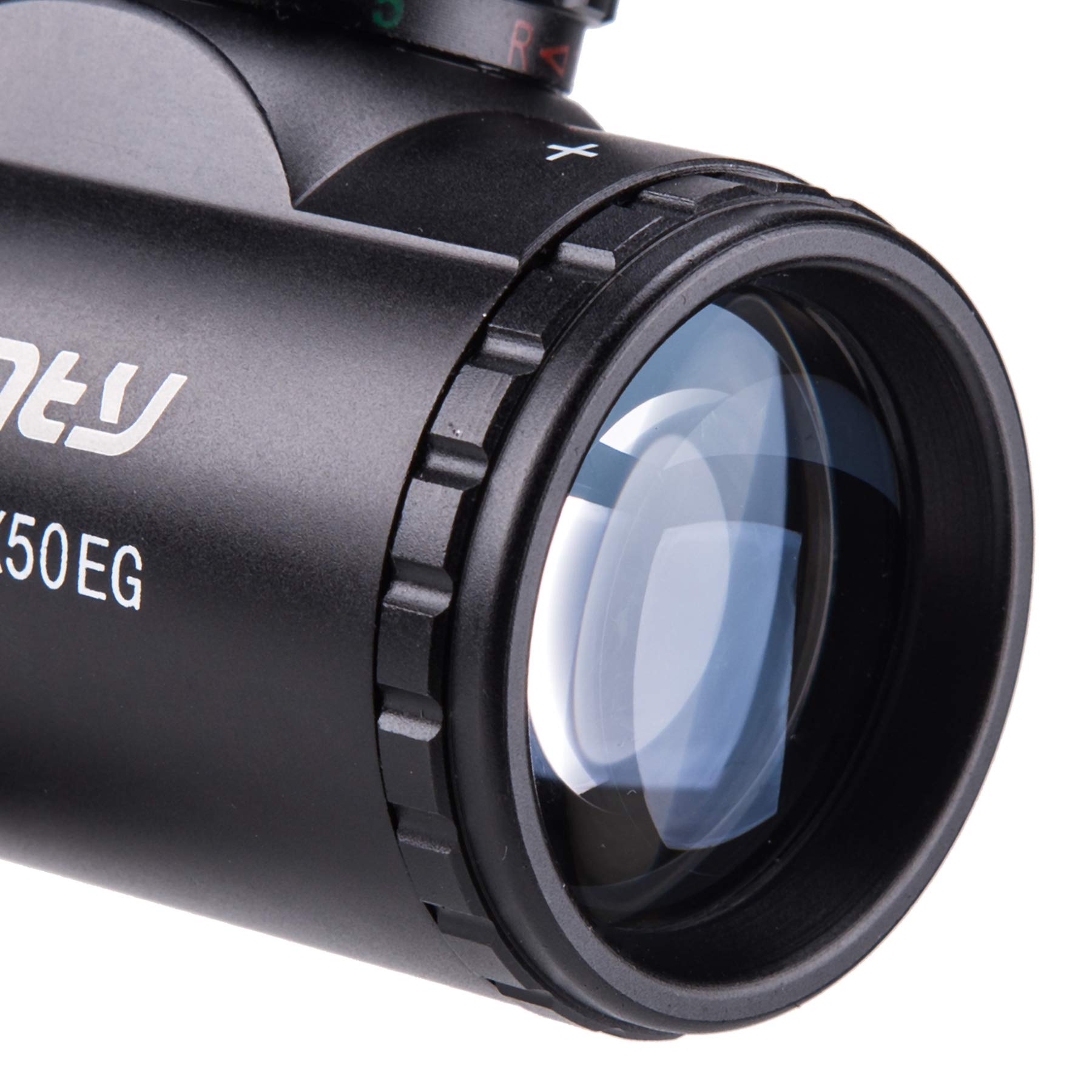 PINTY Rifle Scope Red Dot Laser Combo β 4in1 Gun Set with 4-16x50 Illuminated Hunting Scope, Green/Red Dot, Green Laser Sight, Pic Riser β Tactical Scope and Laser for Shooting Airsoft More, Black