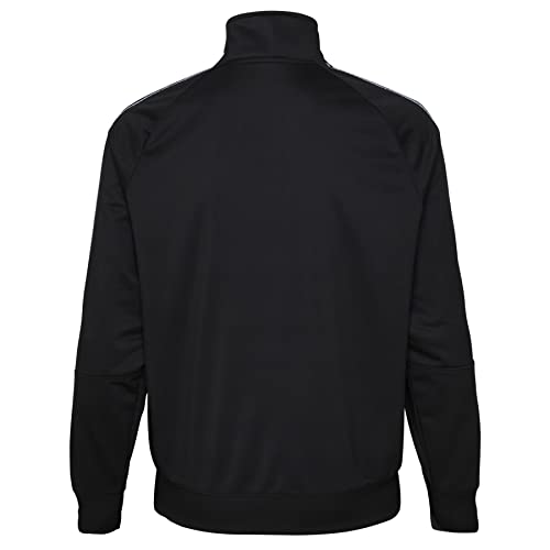 Umbro Men's Standard Taped Track TOP, Black, XX-Large