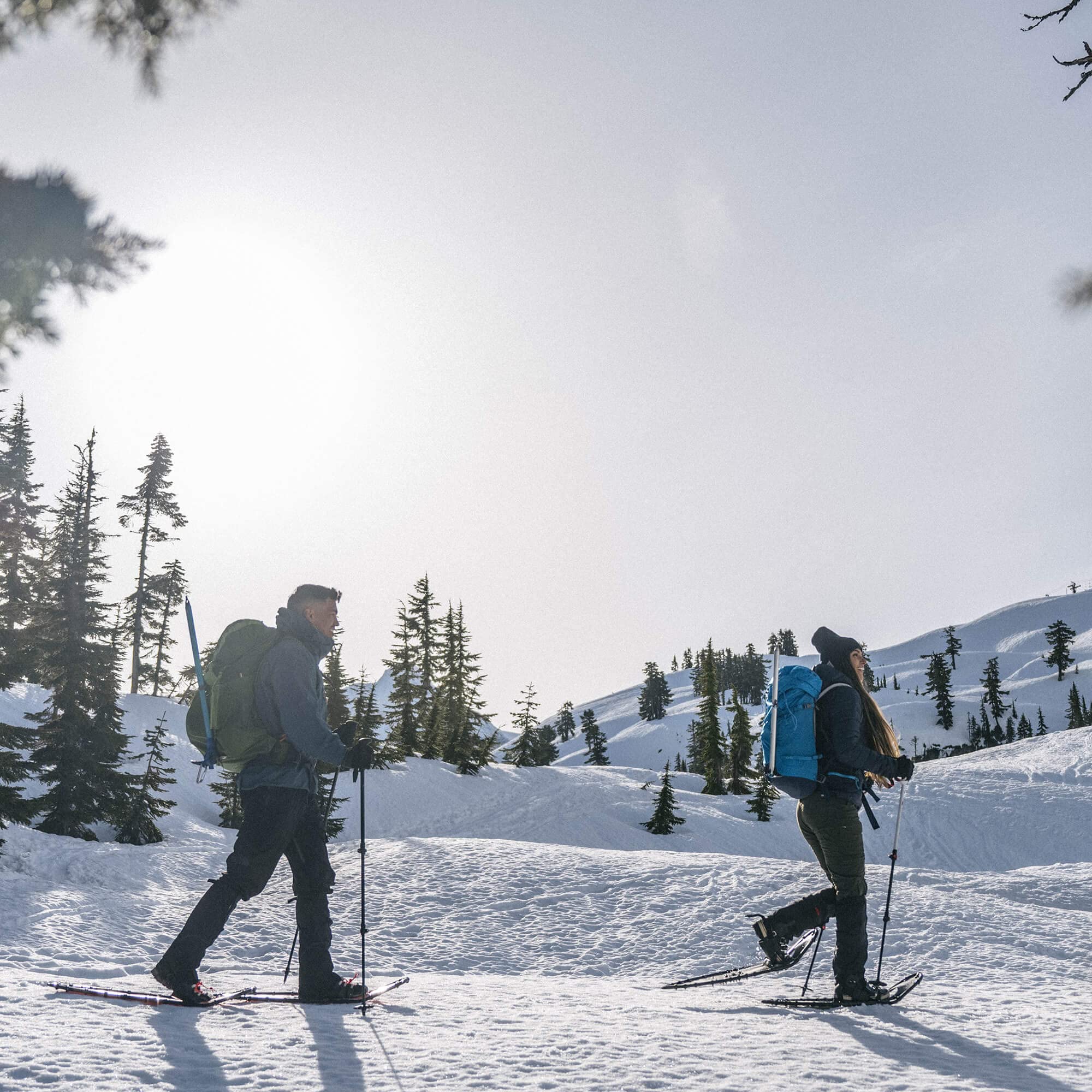 Northern Lites Ultralight Backcountry Hiking and Backpacking Snowshoe for Men and Women, Tru Trak Binding, Grey