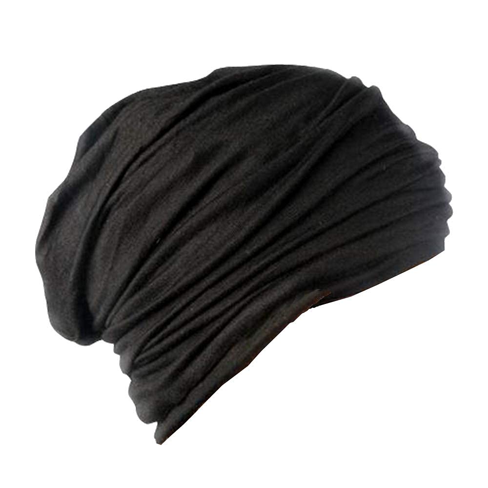 SGL Anti-Radiation Cap Effective Shielding Signal Fluctuation Efficiency 99.99% Protect Brain Sleeping Hat Protective 50-60cm/19.6-23.6 inch Long Section Creates Sense Hierarchy (Black)