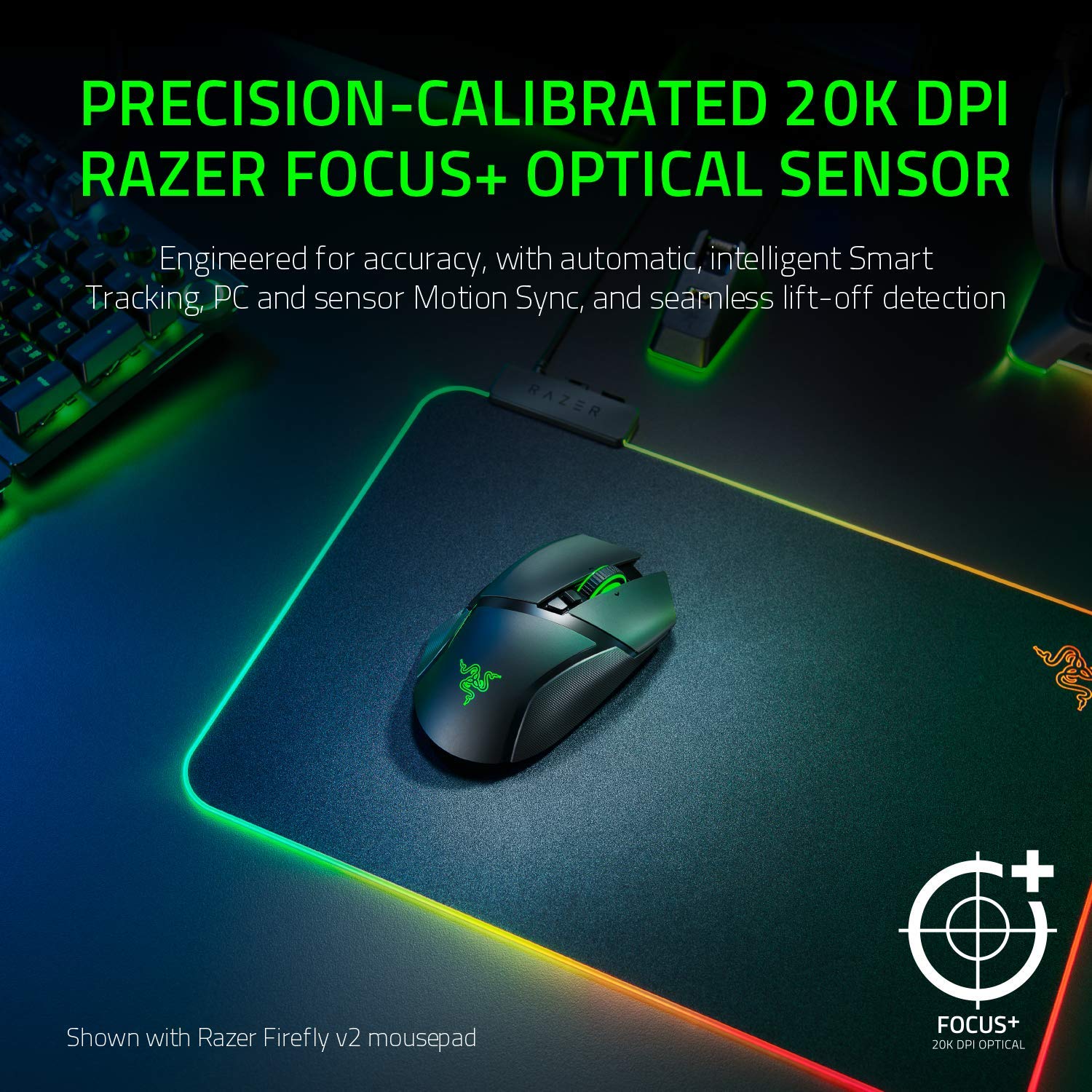 Razer Basilisk Ultimate HyperSpeed Wireless Gaming Mouse w/Charging Dock - Classic Black & Huntsman Tournament Edition TKL Tenkeyless Gaming Keyboard: Fastest Keyboard Switches Ever - Classic Black
