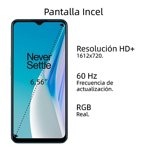 OnePlus Nord N20 SE 64GB 4GB RAM Factory Unlocked (GSM Only | No CDMA - not Compatible with Verizon/Sprint) Blue