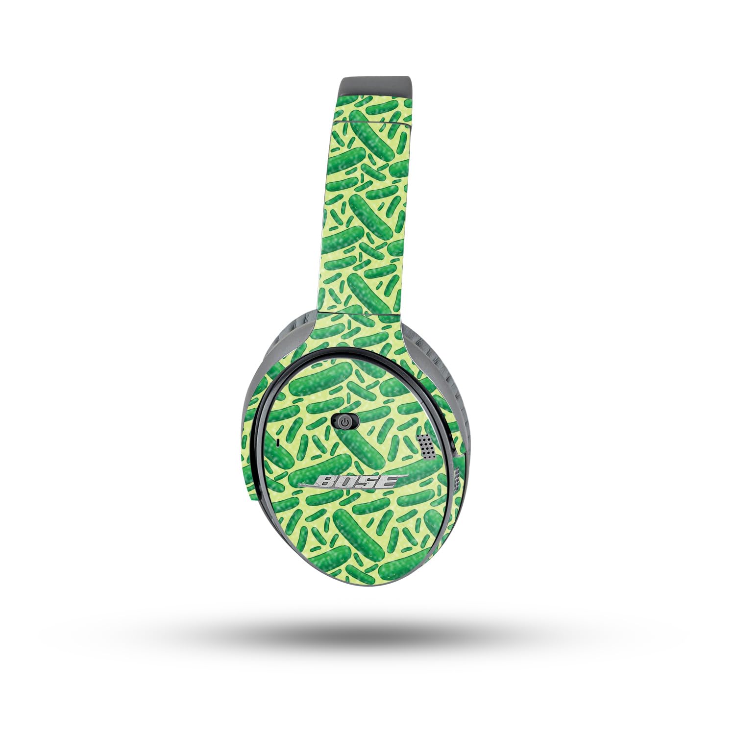 MightySkins Glossy Glitter Skin Compatible with Bose QuietComfort 35 II Headphones - Pickles | Protective, Durable High-Gloss Glitter Finish | Easy to Apply, Remove, and Change Styles