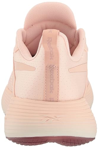 Reebok Womens Dmx Comfort + Slip-on Sneaker, Possibly Pink/Chalk/Sedona Rose, 7 US