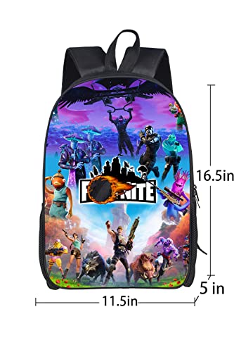 Qck Unisex Anime Backpack 3d Printed Game Backpacks Large Capacity Multifunction Travel Daypacks Sports Bags Game2