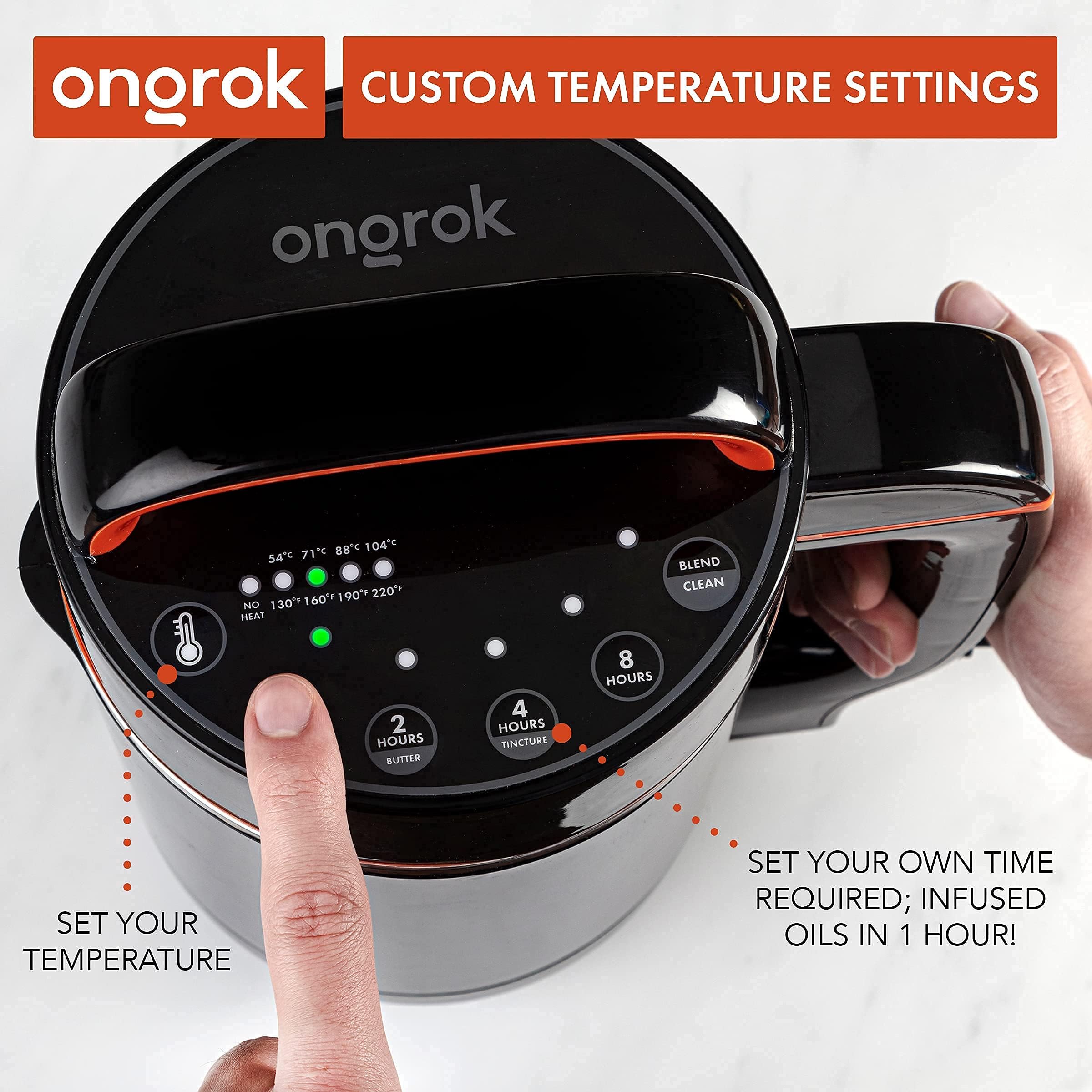 ONGROK Butter Maker Machine Bundle Pack, Accessories Included, Simple Functionality, Botanical Infusion Machine for Herbal Extraction, Make Oil, Butter and Tincture, Works Like Magic